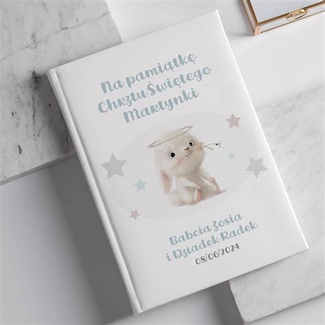Personalizowana Biblia Na Chrzest Od Dziadk W
