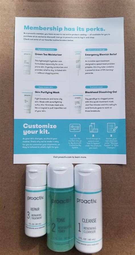 Proactiv Solution Step Acne Treatment System Day Starter Pack