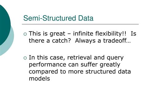 semi structured data model