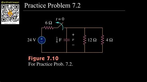 Practice Problem 7 2 Fundamental Of Electric Circuits Sadiku 5th Ed