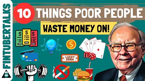 Warren Buffett 10 Things POOR People Waste Money On Frugal Living