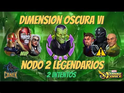 Como hacer la DIMENSION OSCURA VI NODO 13 2º Legendarios Gameplay