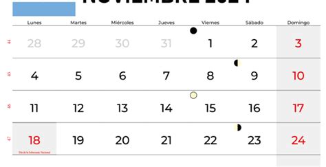 Calendario Lunar Noviembre 2024 Argentina Calendarena