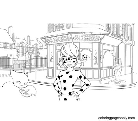 Lista 98 Foto Dibujos De Ladybug Y Cat Noir Para Colorear E Imprimir