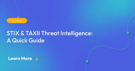 STIX TAXII Threat Intelligence A Quick Guide Flare