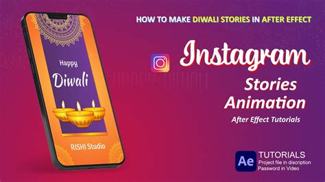 Happy Diwali Social Media Post Diwali Motion Graphics After Effects