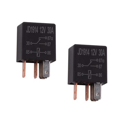 Buy Ehdis Pcs Car Relay V Pin Automotive Relay Spdt Multi