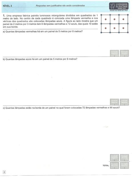 Provas Antigas Da Obmep EDUKITA