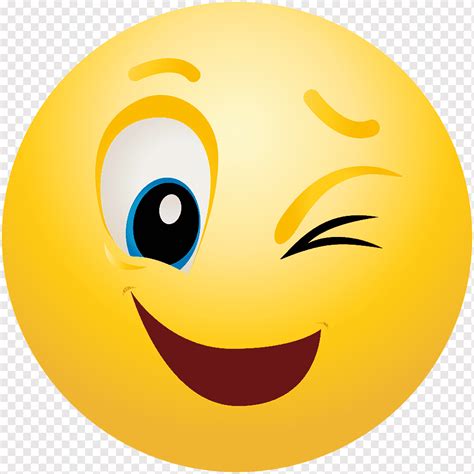 Wall Sticker Emoji Winking Face 53 OFF