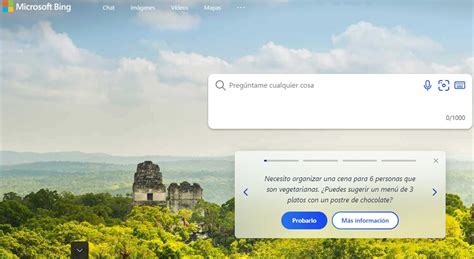 Microsoft Presenta Nuevas Funcionalidades En Bing Con La IA Como