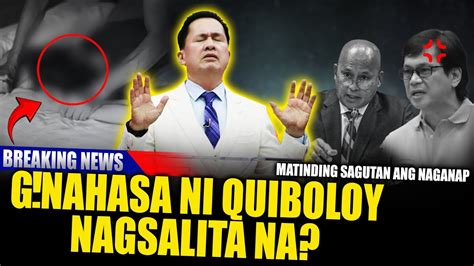 G NAHASA NI QUIBOLOY NAGSALITA NA KOJC VS ABALOS NAGKA SAGUTAN YouTube