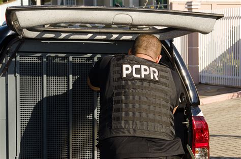 PCPR e PMPR prendem homem em flagrante por lesão corporal e ameaça em