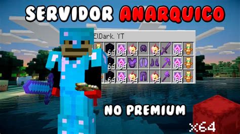 El MEJOR SERVER ANARQUICO Para JAVA Y BEDROCK 2b2t No Premium YouTube