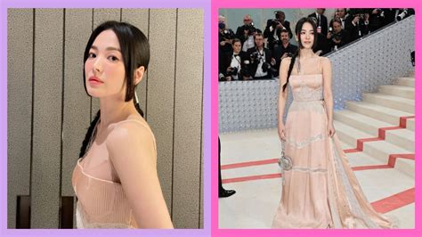 Song Hye Kyo At The 2023 Met Gala Red Carpet