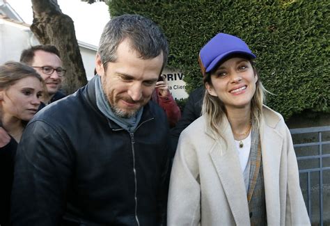 Photo Guillaume Canet Et Sa Compagne Marion Cotillard Avant