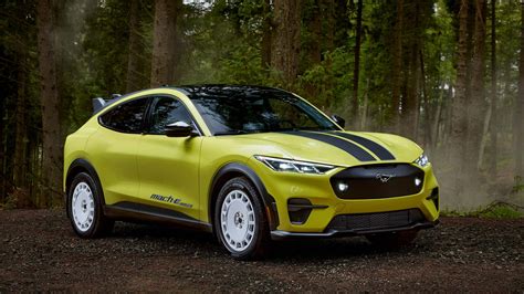Ford Unveils The Mustang Mach E Rally A Sporty Off Road Electric Suv