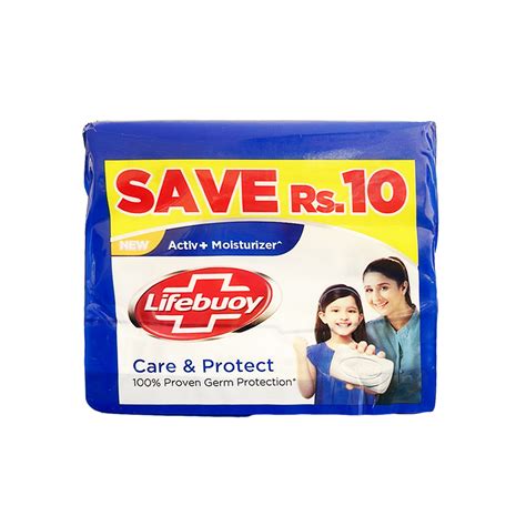 Buy Lifebuoy Care And Protect Soap Bar 98g Pack Of 3 Online In