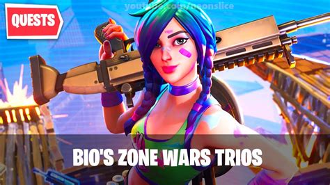 Bios Zone Wars Trios Gameplay Fortnite Creative Showcase