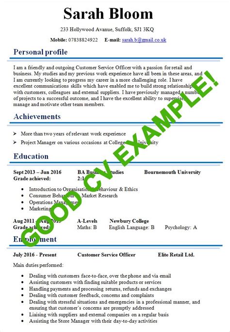 A Professional Resume With No Work Experience On The Cover Letter And