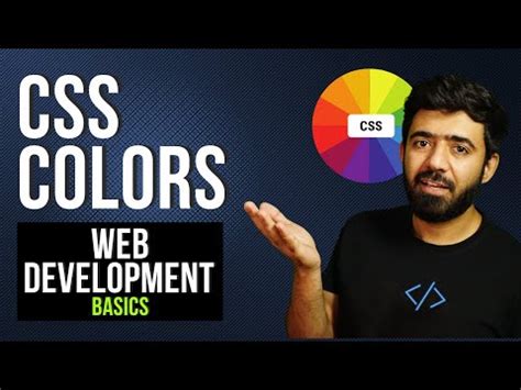 Colors Web Development Basics Urdu Hindi