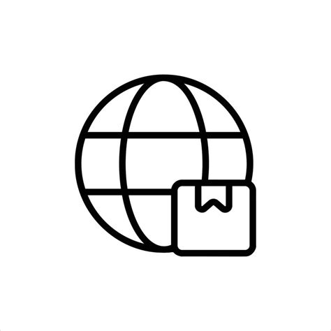 En Todo El Mundo Icono Con Aislado Vektor Y Transparente Antecedentes