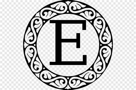Letra Monograma Letras Decorativas Diverso Texto Png PNGEgg