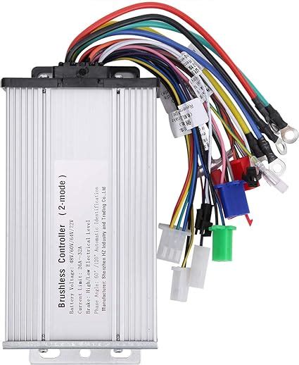Keenso Brushless Motor Controller 48V 60V 64V 72V 1000W 1500W 12 Tube
