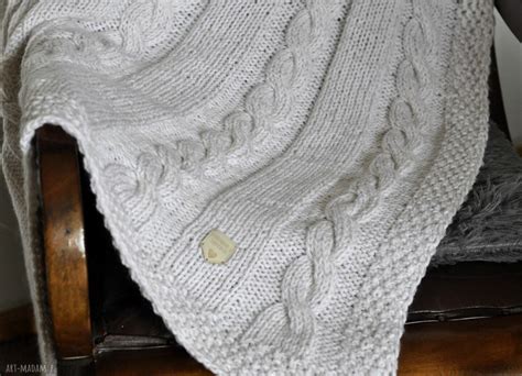 ręcznie robione koce i narzuty pled ღ art Madam pl