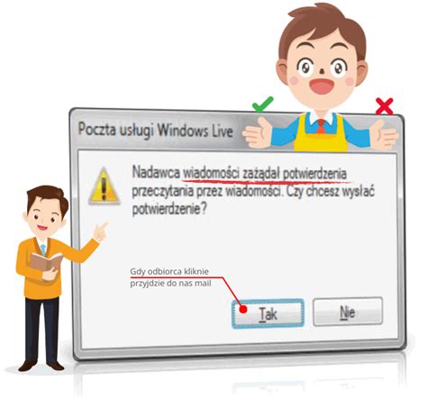 Potwierdzenie przeczytania wiadomości e mail AnoMail Software