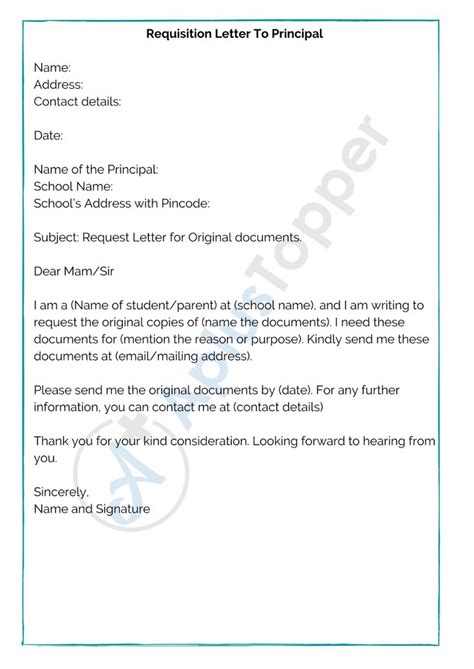 Requisition Letter Meaning How To Write Format And Samples