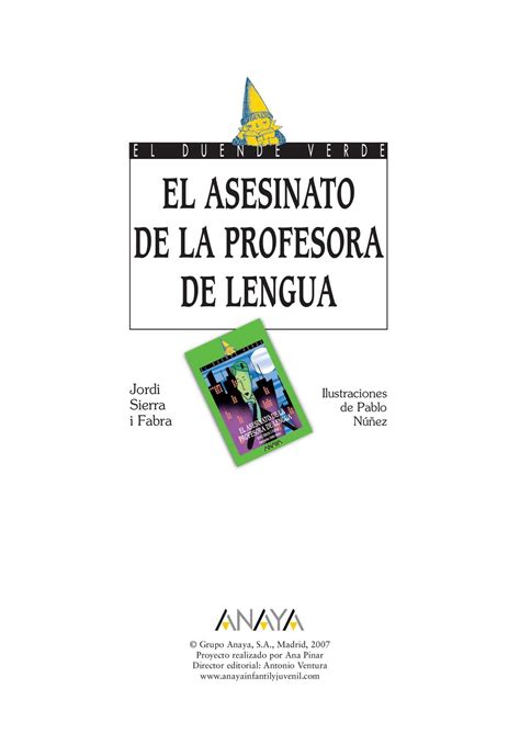 Calaméo el asesinato de la profesora de lengua