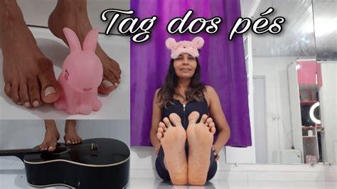 Tag dos pés adivinhando objetos Resistência dos pés YouTube