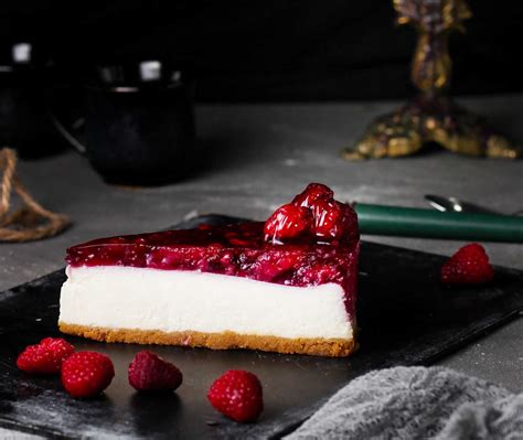 Cheesecake Aux Cerises Sans Cuisson Un Dessert Invitant