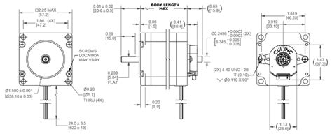 NEMA 23 Stepper Motor Datasheet Specs Applications