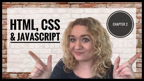 html css and javascript web development mini series chapter two youtube