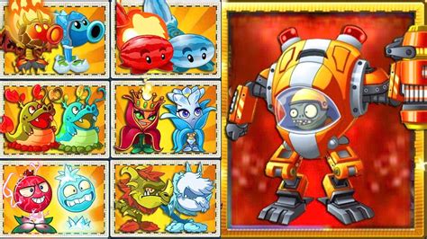 Random Pair Team Plants Vs Team Robo Zombies Battlez Who Will Win