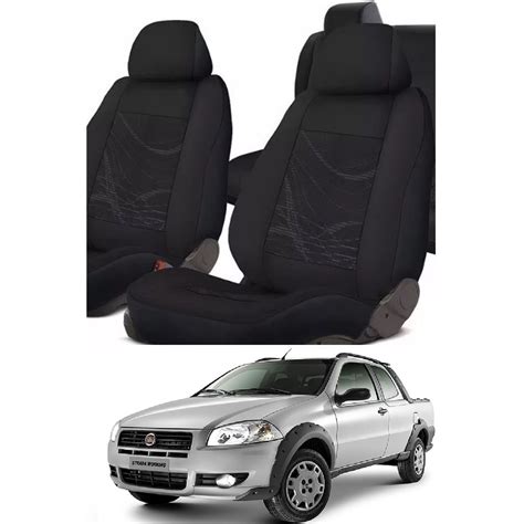 Capas P Bancos Tecido Original Strada 2011 2012 2013 2014 Cabine Dupla