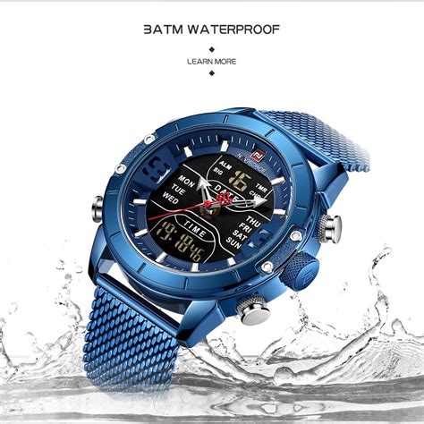 Cheap Naviforce 9153 Men S Fashion Stainless Steel Waterproof Analog