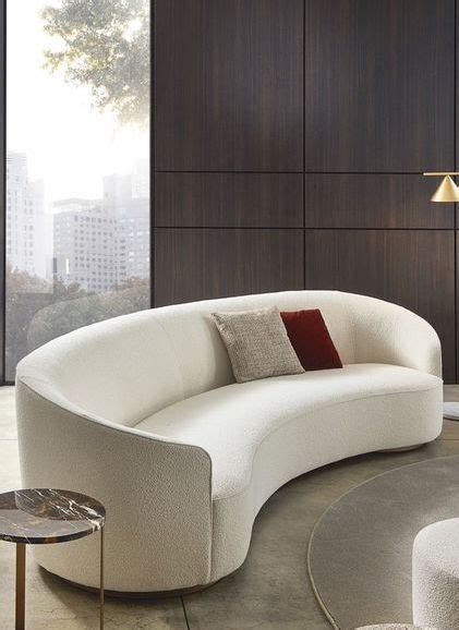 Pin on 沙发 Curved sofa living room Bedroom interior design luxury