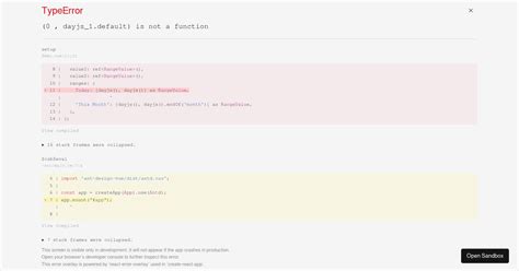 预设范围 ant design vue 3 2 20 Codesandbox