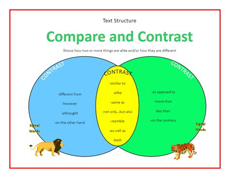 Venn Diagram Compare And Contrast Example EdrawMax Templates