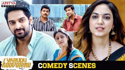Varudu Kaavalenu Movie Comedy Scenes Hindi Dubbed Movie Naga