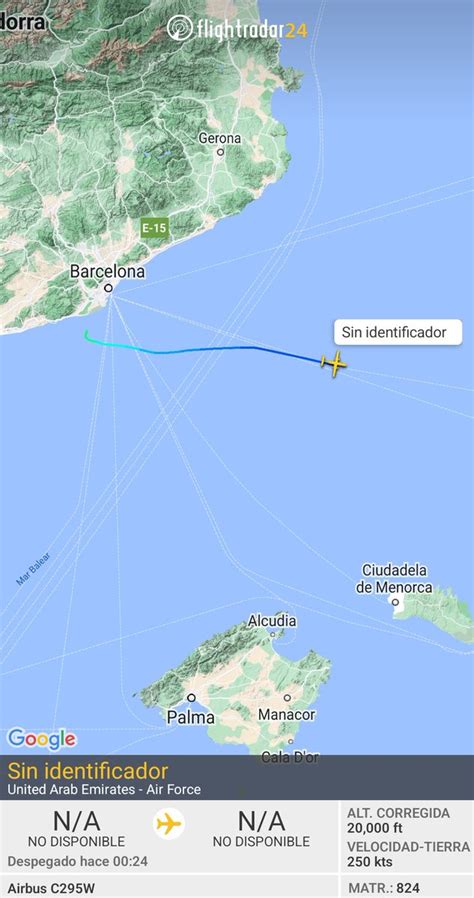 Tr Nsit Aeri De Catalunya On Twitter Rt Milradar Fuerza A Rea De