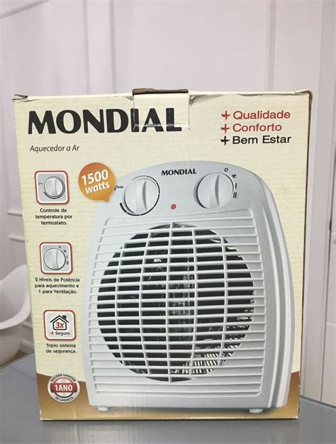Aquecedor Elétrico Mondial Eletrodoméstico Mondial Nunca Usado