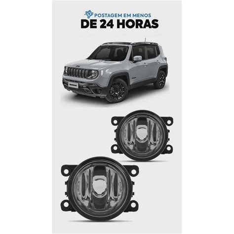 Par Farol De Milha Auxiliar Neblina Jeep Renegade