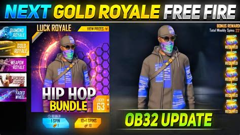 Next Gold Royale Free Fire 101 Confirm Next Gold Royale Bundle
