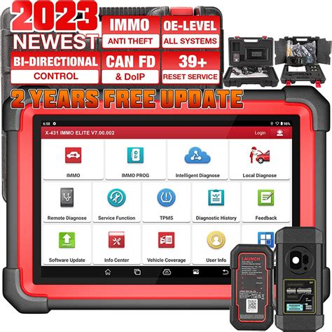 LAUNCH X431 IMMO Elite 2024 Complete X Prog 3 Key Programming