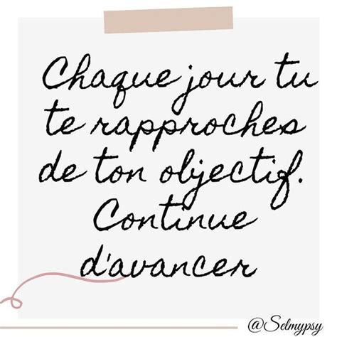 motivation dev personnel sur Instagram Répète toi chaque jour que tu