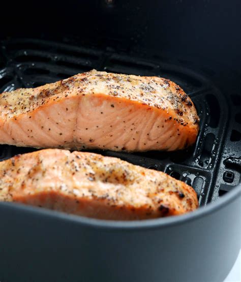 Air Fryer Salmon Fresh Or Frozen Detoxinista