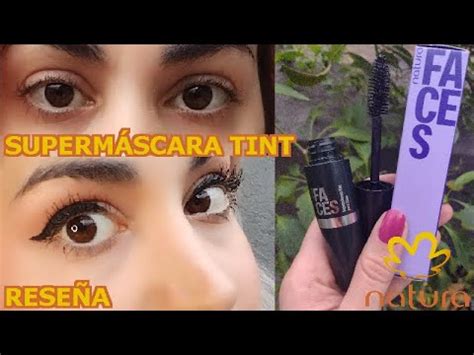 Supermáscara Tint FACES Natura Reseña YouTube